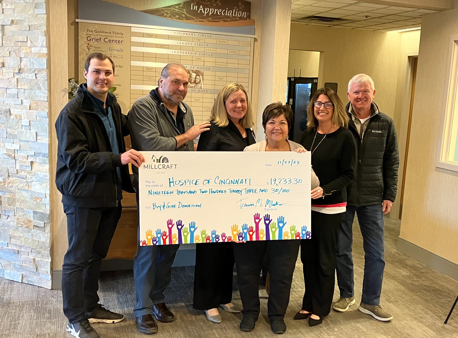 Buy & Give: Behind the Scenes of Check Presentation Season